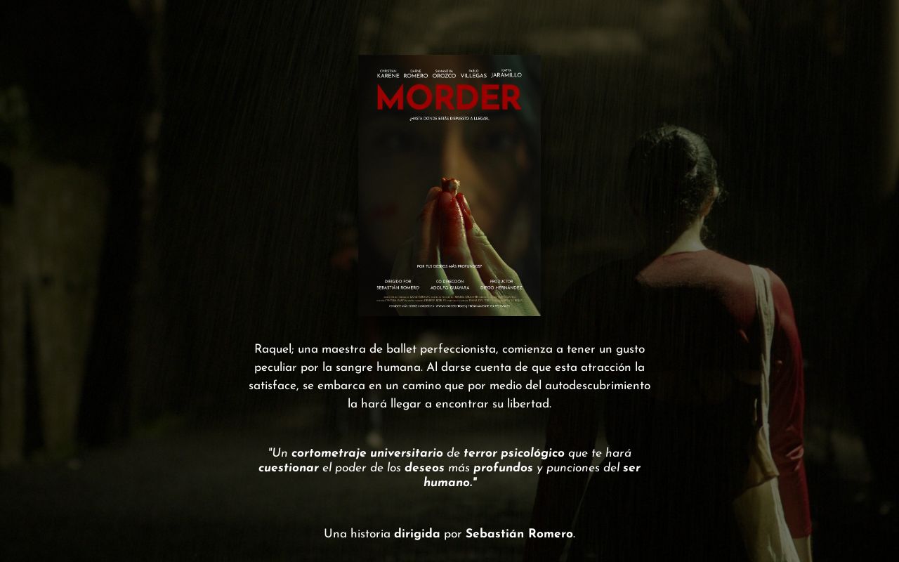 MORDER CORTOMETRAJE